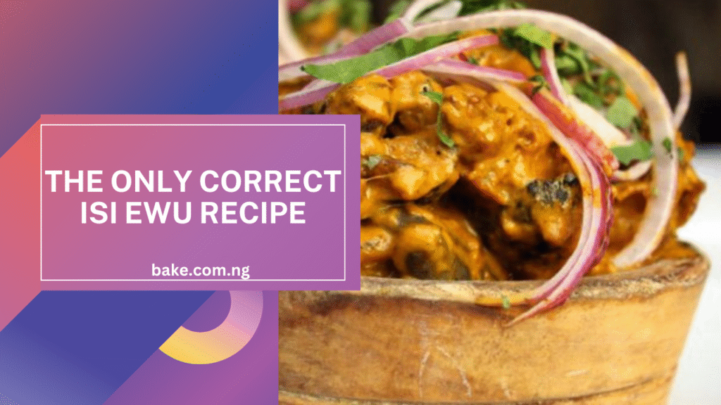 Isi Ewu Recipe – How to Make Ogbonge Igbo Goat Head Delicacy - Bakery ...